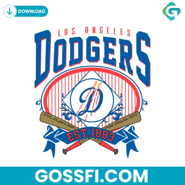 Los Angeles Dodgers Skull Svg Digital Download - Gossfi.com