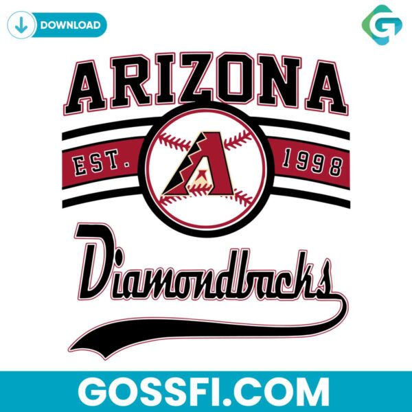 Vintage Arizona Diamondback MLB Svg Digital Download - Gossfi.com