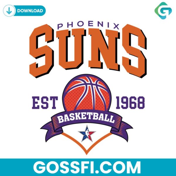 Phoenix Suns Basketball Arizona Svg Digital Download - Gossfi.com
