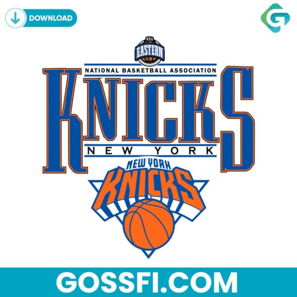 Vintage New York Knicks 1946 Basketball Svg Digital Download - Gossfi.com