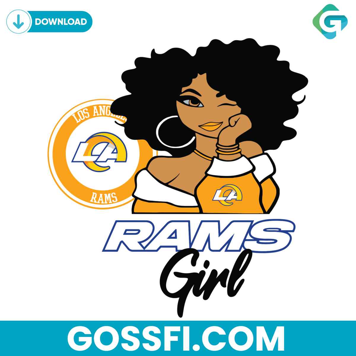 Los Angeles Rams Helmet Svg Cricut Digital Download - Gossfi.com