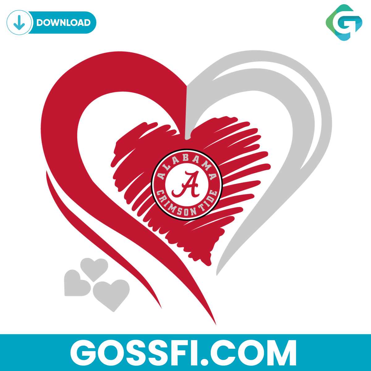 Alabama Crimson Tide Logo Svg Digital Download - Gossfi.com