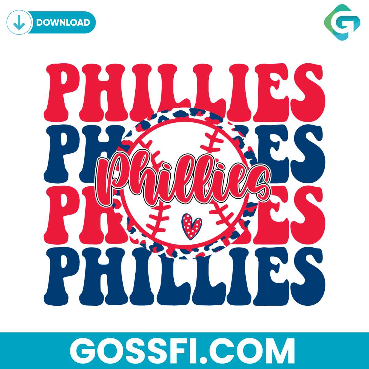 Philadelphia Phillies 1883 Svg Digital Download - Gossfi.com