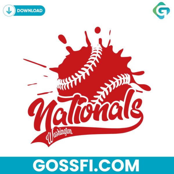 Peanuts Washington Nationals Baseball Svg Digital Download - Gossfi.com