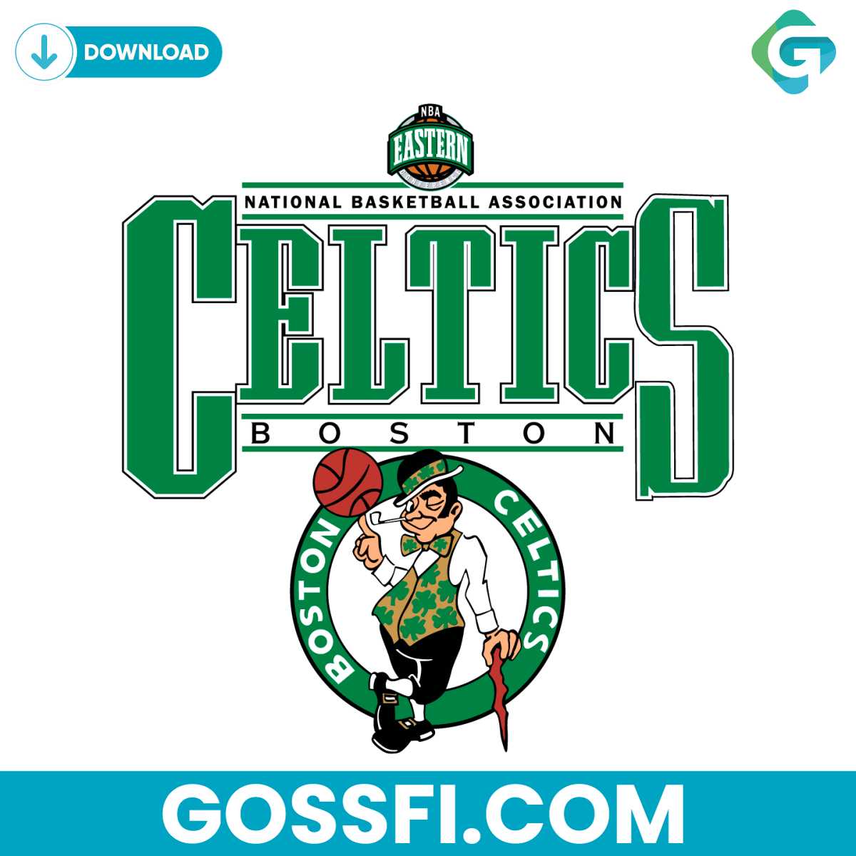Vintage Boston Celtics Basketball Svg Digital Download - Gossfi.com
