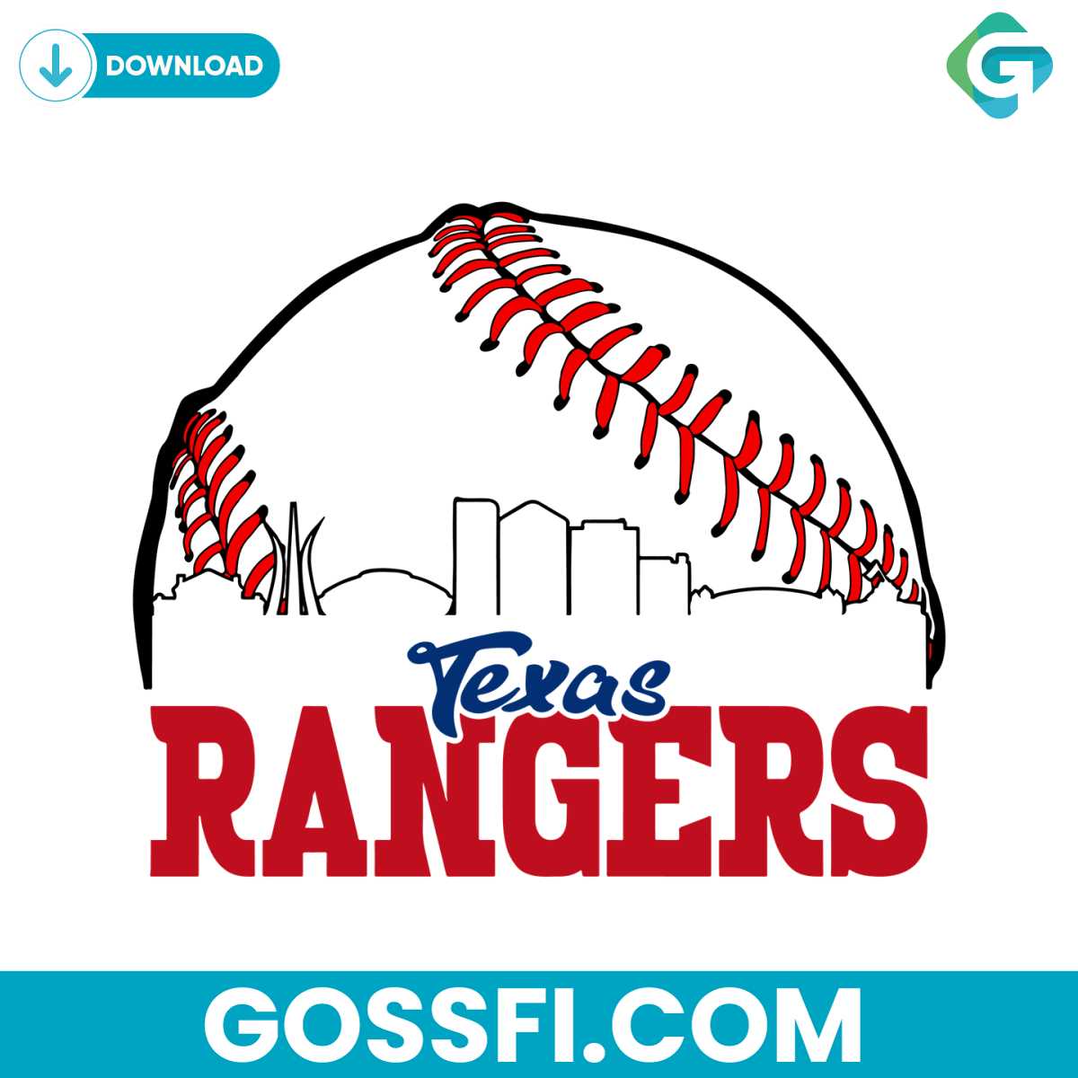 Vintage Texas Ranger Baseball Svg Digital Download - Gossfi.com
