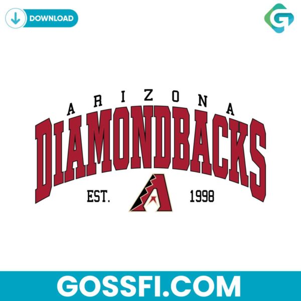 Arizona Diamondbacks Est 1998 Baseball Svg - Gossfi.com