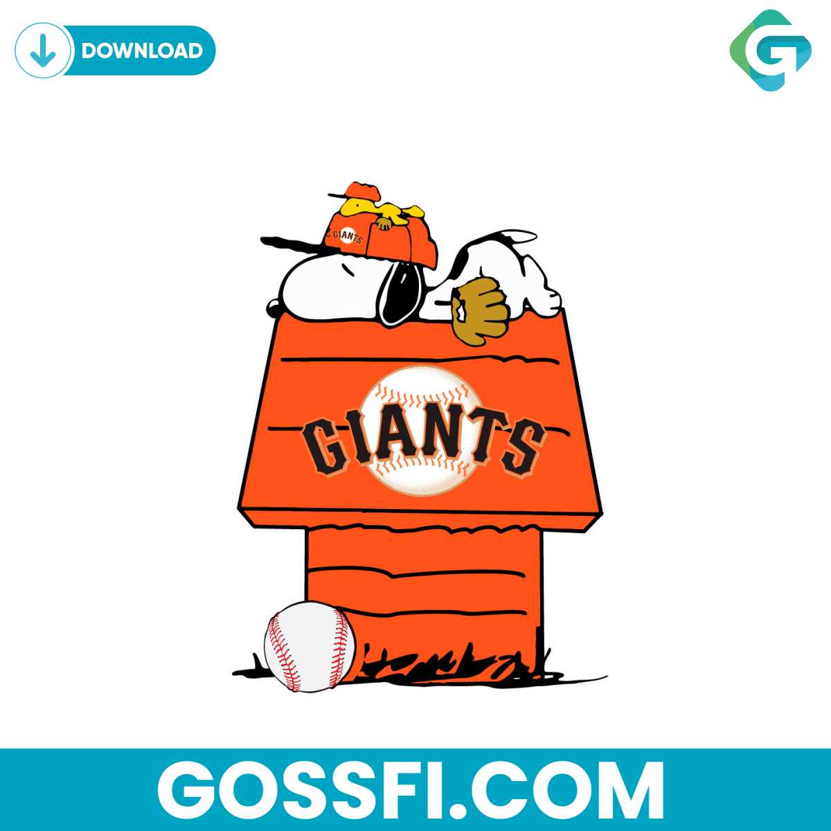 San Francisco Giants Snoopy Baseball Svg - Gossfi.com