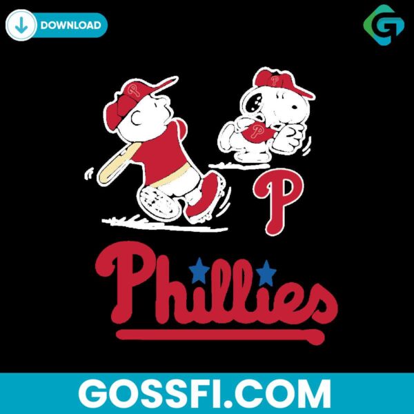 Philadelphia Phillies Baseball Svg Digital Download - Gossfi.com