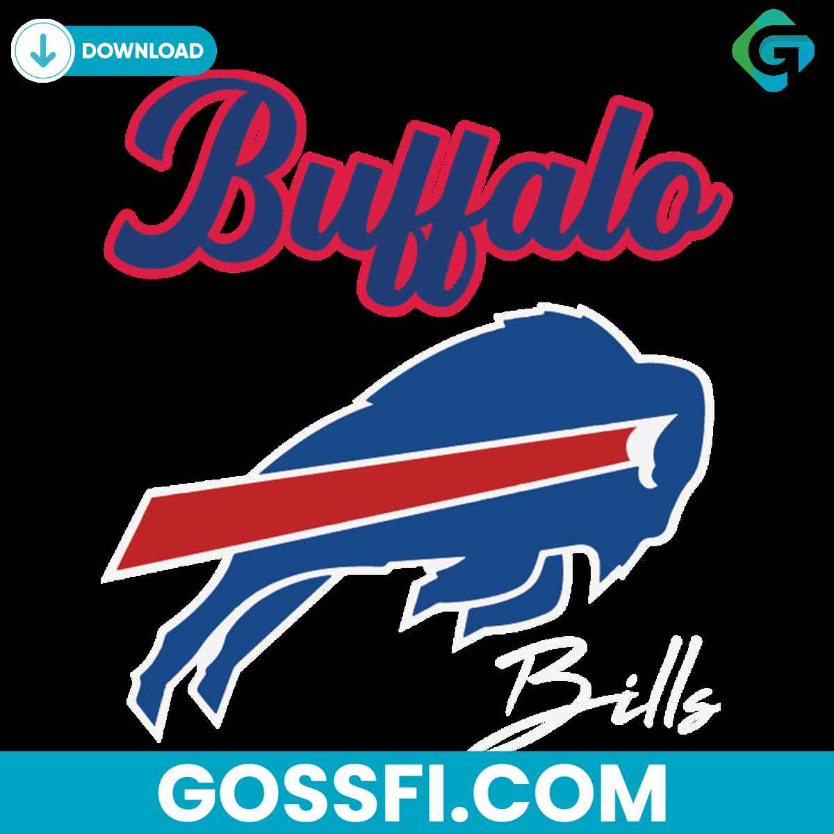Buffalo Bills Svg Digital Download - Gossfi.com