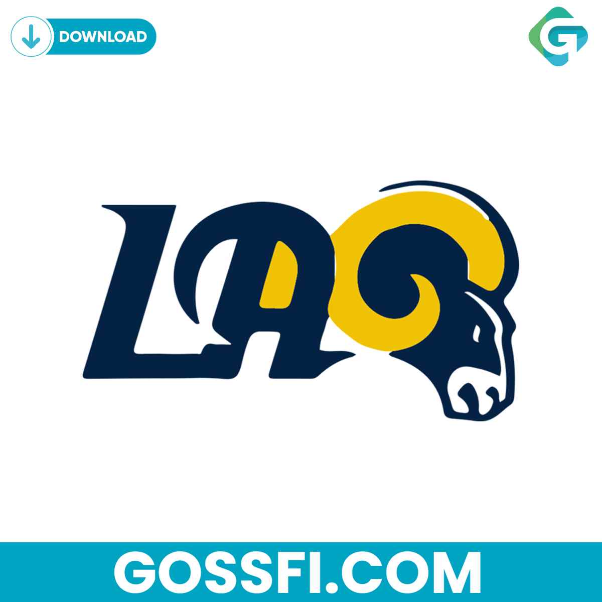 Rams Football Logo Svg Cricut Digital Download - Gossfi.com