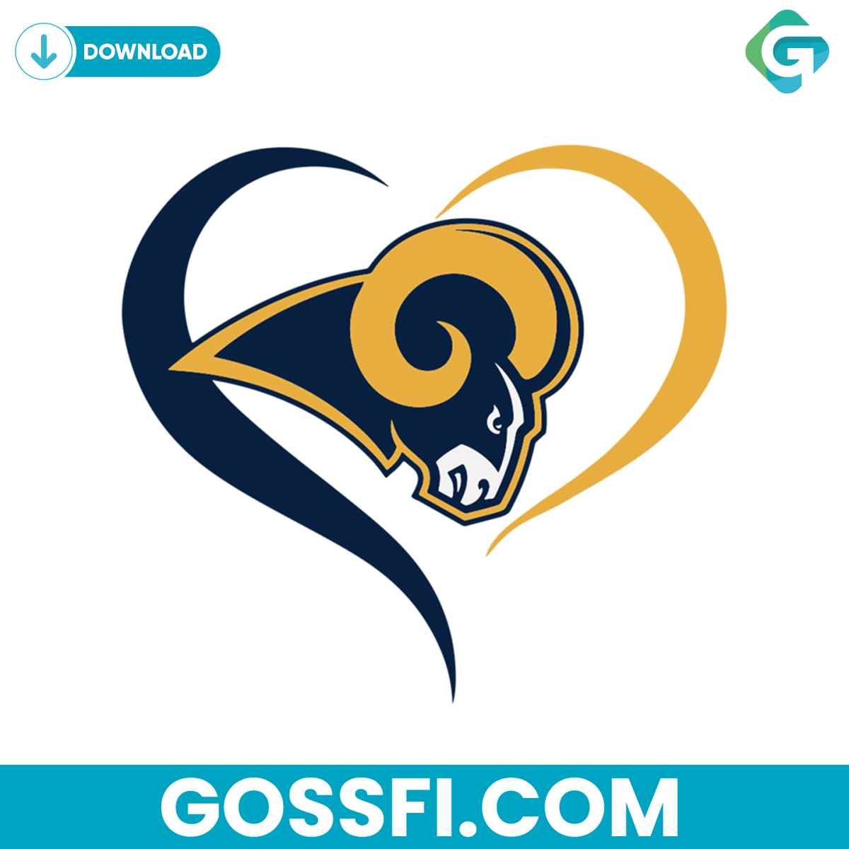 Los Angeles Rams Skull Svg Cricut Digital Download - Gossfi.com