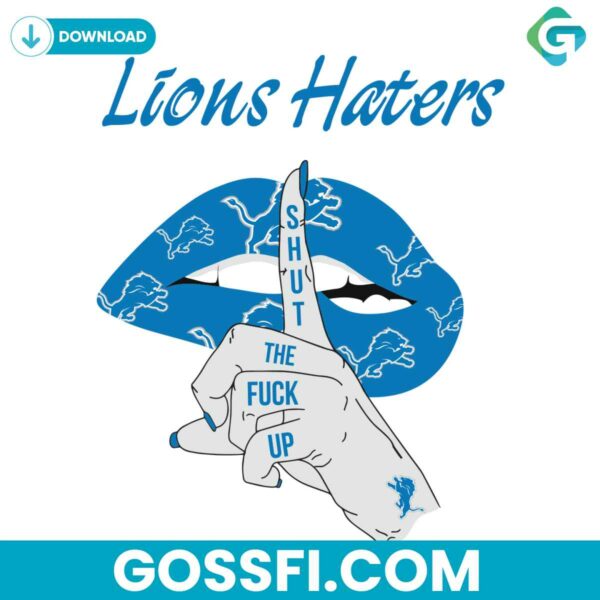 Detroit Lions Football Svg Digital Download - Gossfi.com