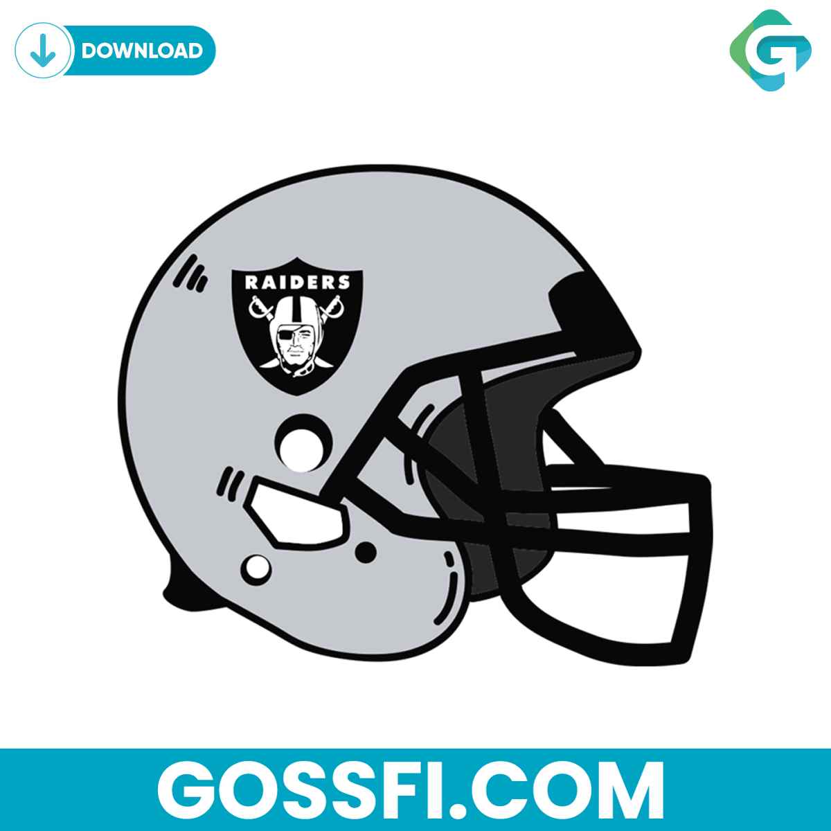 Hpme Las Vegas Raiders Helmet Svg Digital Download - Gossfi.com