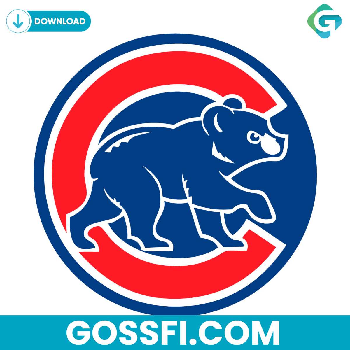Chicago Cubs Logo Svg Digital Download - Gossfi.com