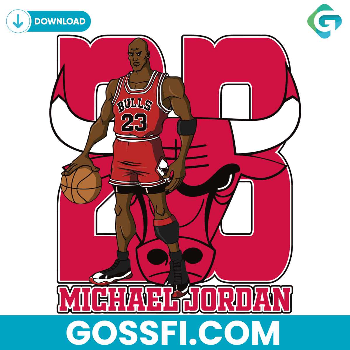 His Airness Michael Jordan 28 Svg Digital Download - Gossfi.com