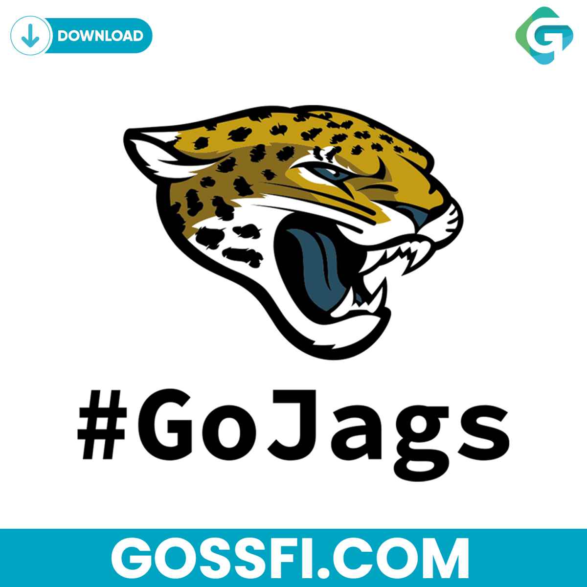 Logo Jaguars Football Go Jags Svg - Gossfi.com