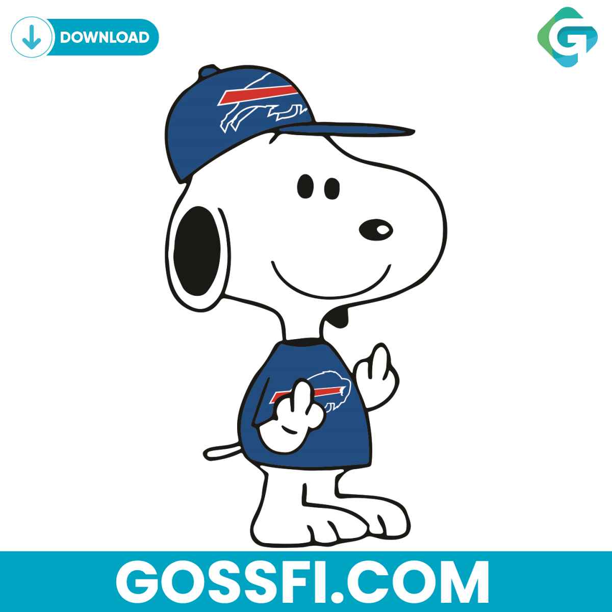 Buffalo Bills Snoopy Woodstock Svg