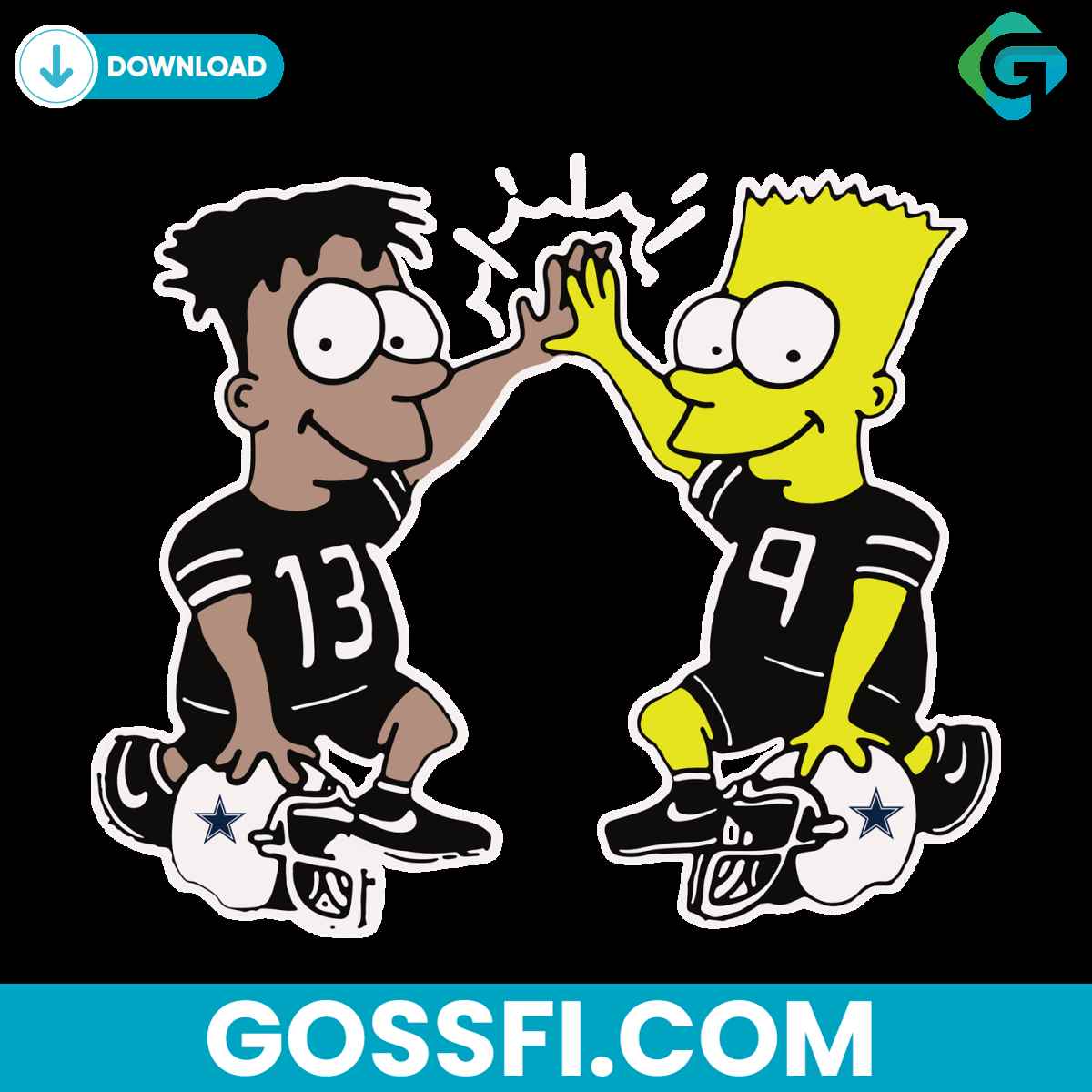 The Simpson Dallas Cowboys Svg Digital Download - Gossfi.com
