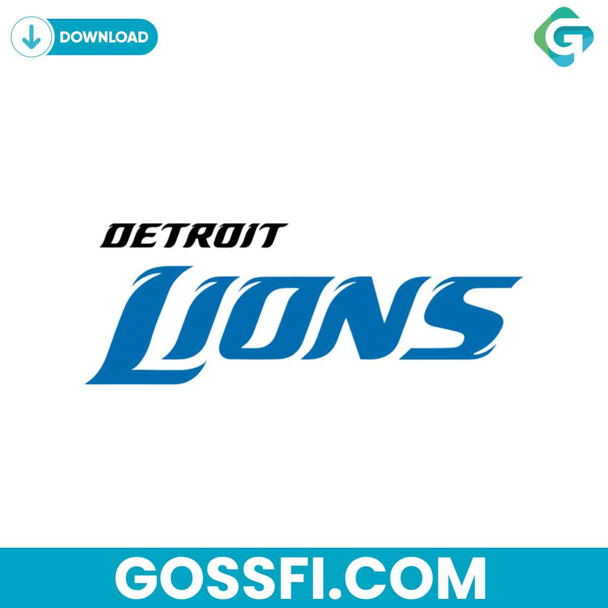 Detroit Lions Svg Cricut Digital Download - Gossfi.com