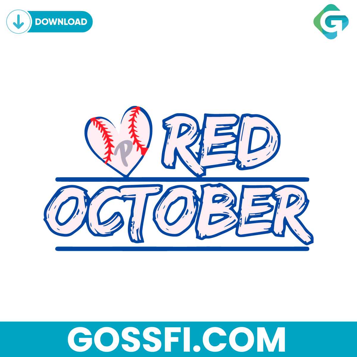 Phillies Skeleton Hand Red October Svg Digital Download - Gossfi.com
