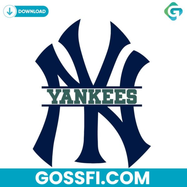 New York Yankees Logo Circle Svg Digital Download - Gossfi.com
