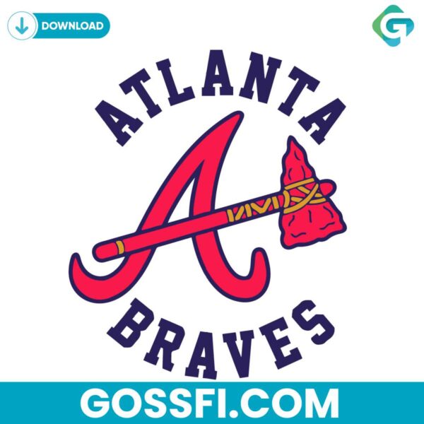 Atlanta Braves Primary Logo Svg Digital Download - Gossfi.com