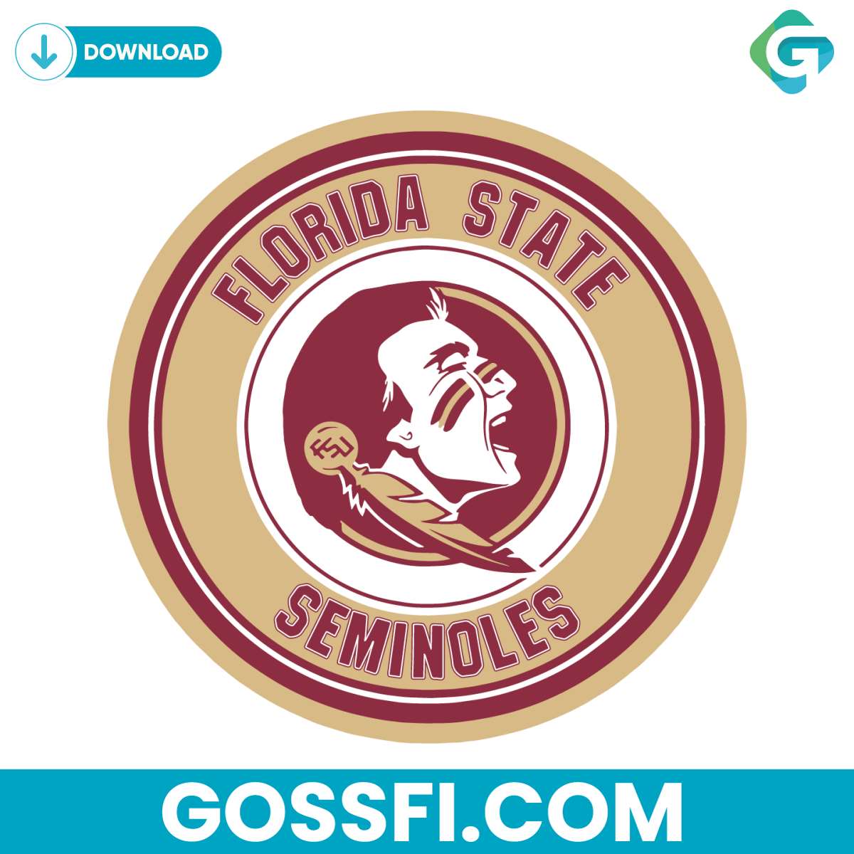 Florida State Seminoles College Football Team Svg - Gossfi.com