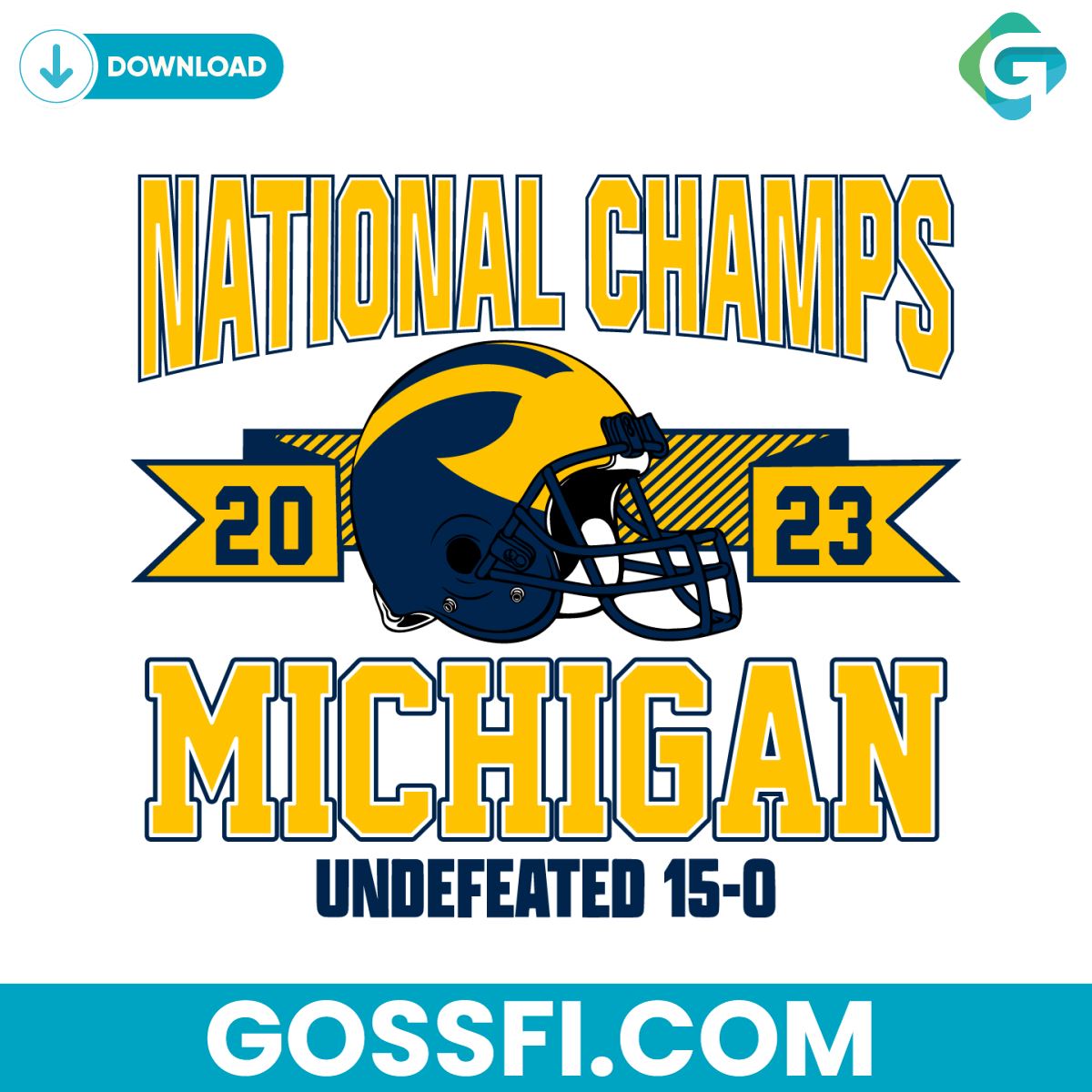 National Champions Michigan Wolverines Svg Digital Download - Gossfi.com