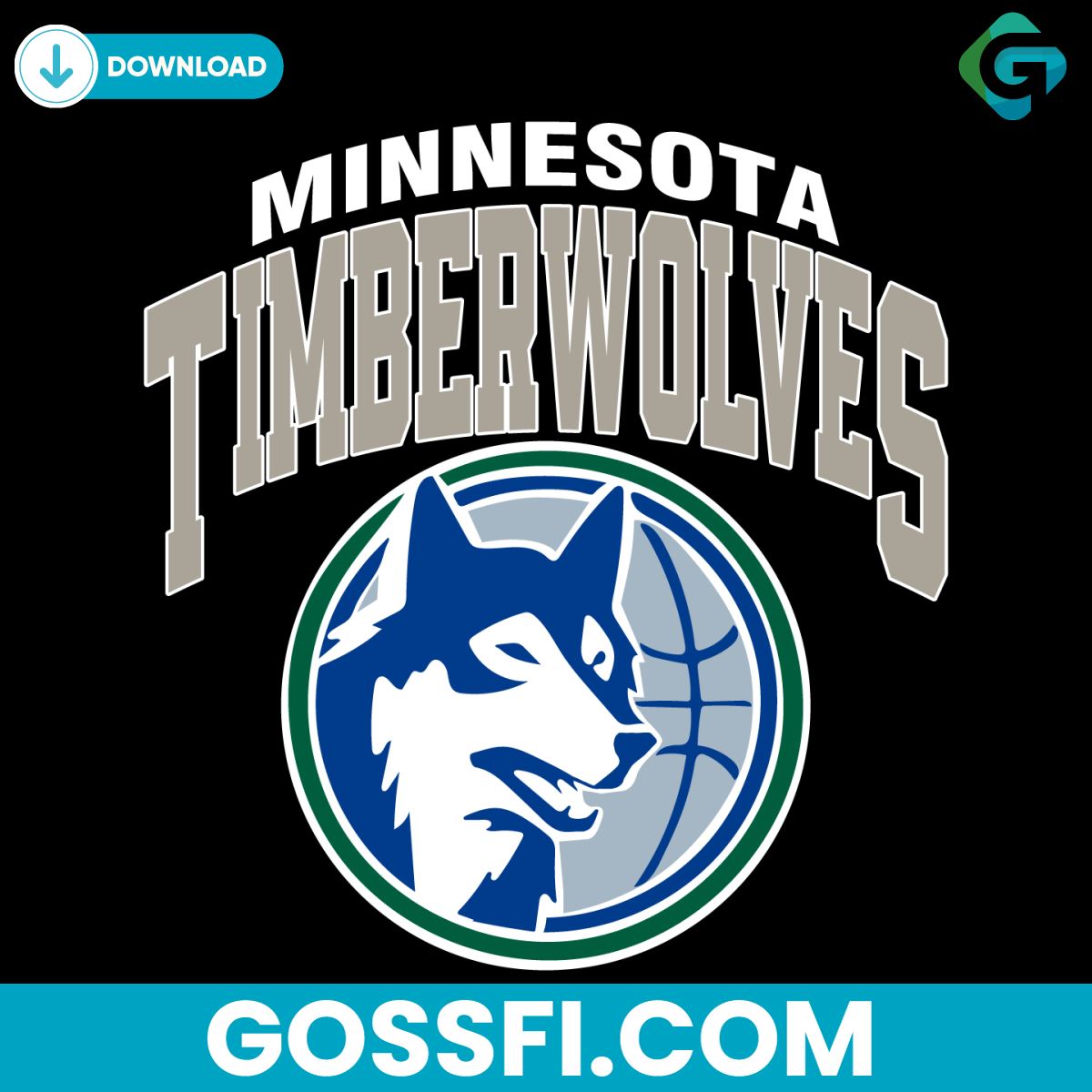 Vintage Minnesota Timberwolves Basketball Svg - Gossfi.com