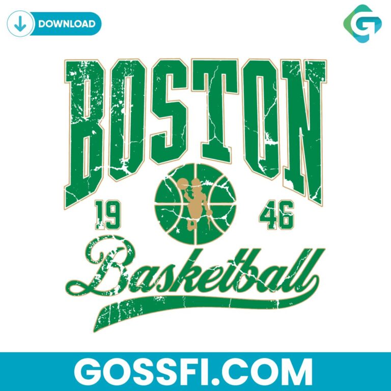 Vintage Boston 1946 Celtics Logo Svg Digital Download - Gossfi.com